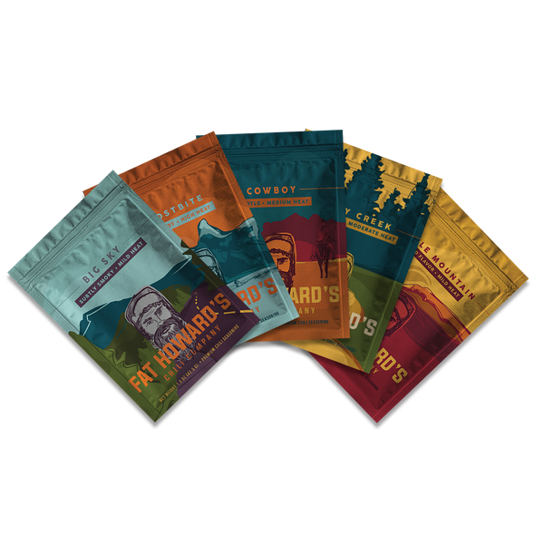 Sampler Box Gift Set | Fat Howard's Chili Company